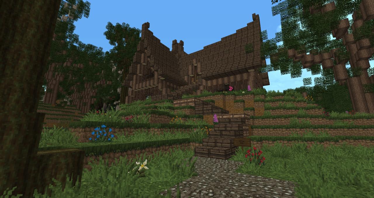 Brethil Nation of the Elves Minecraft Map
