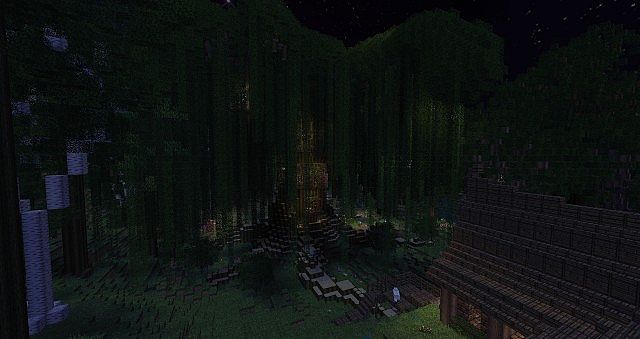 Brethil Nation of the Elves Minecraft Map