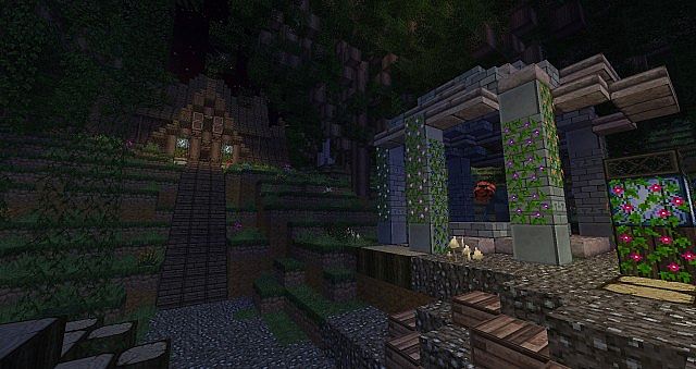 Brethil Nation of the Elves Minecraft Map