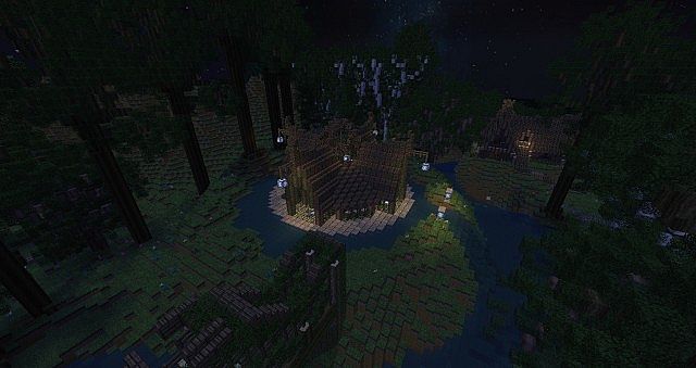 Brethil Nation of the Elves Minecraft Map
