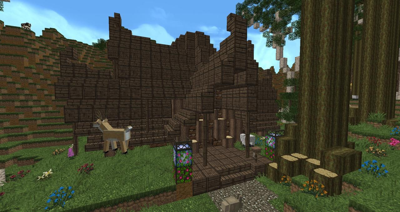 Brethil Nation of the Elves Minecraft Map