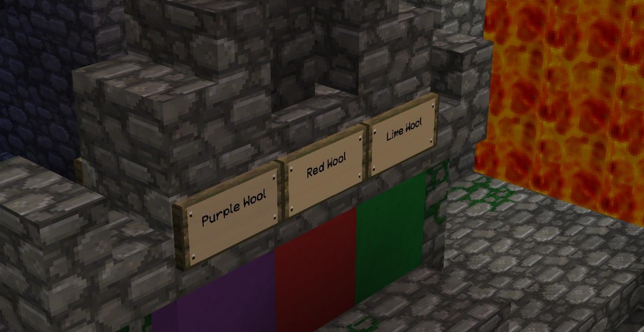 Race for the Wool Map: Jungle Minecraft Map