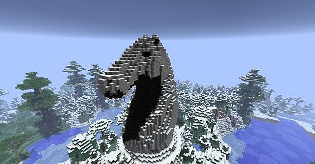 Giant Chess Pieces Minecraft Map