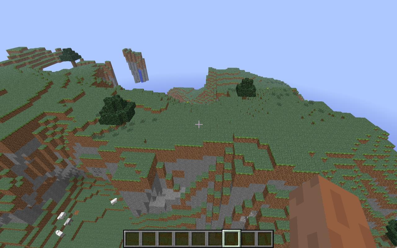 big flat biome seed Minecraft Map