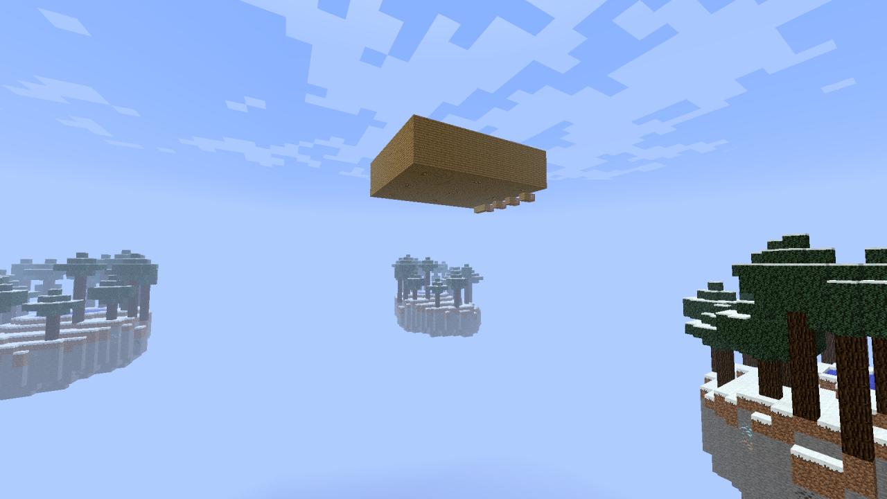 Skyworld Battle Minecraft Map