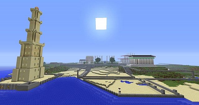 Greco-Roman City Minecraft Map