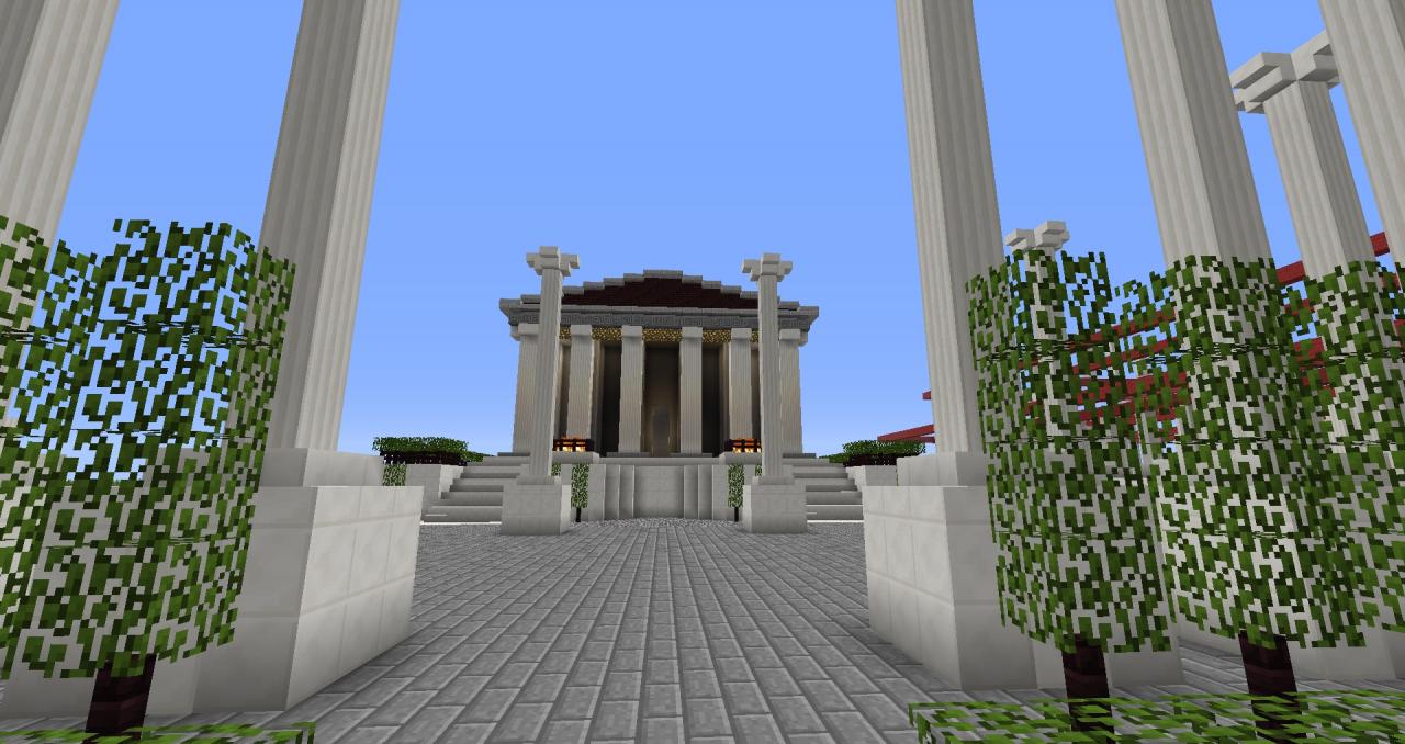 Greco-Roman City Minecraft Map