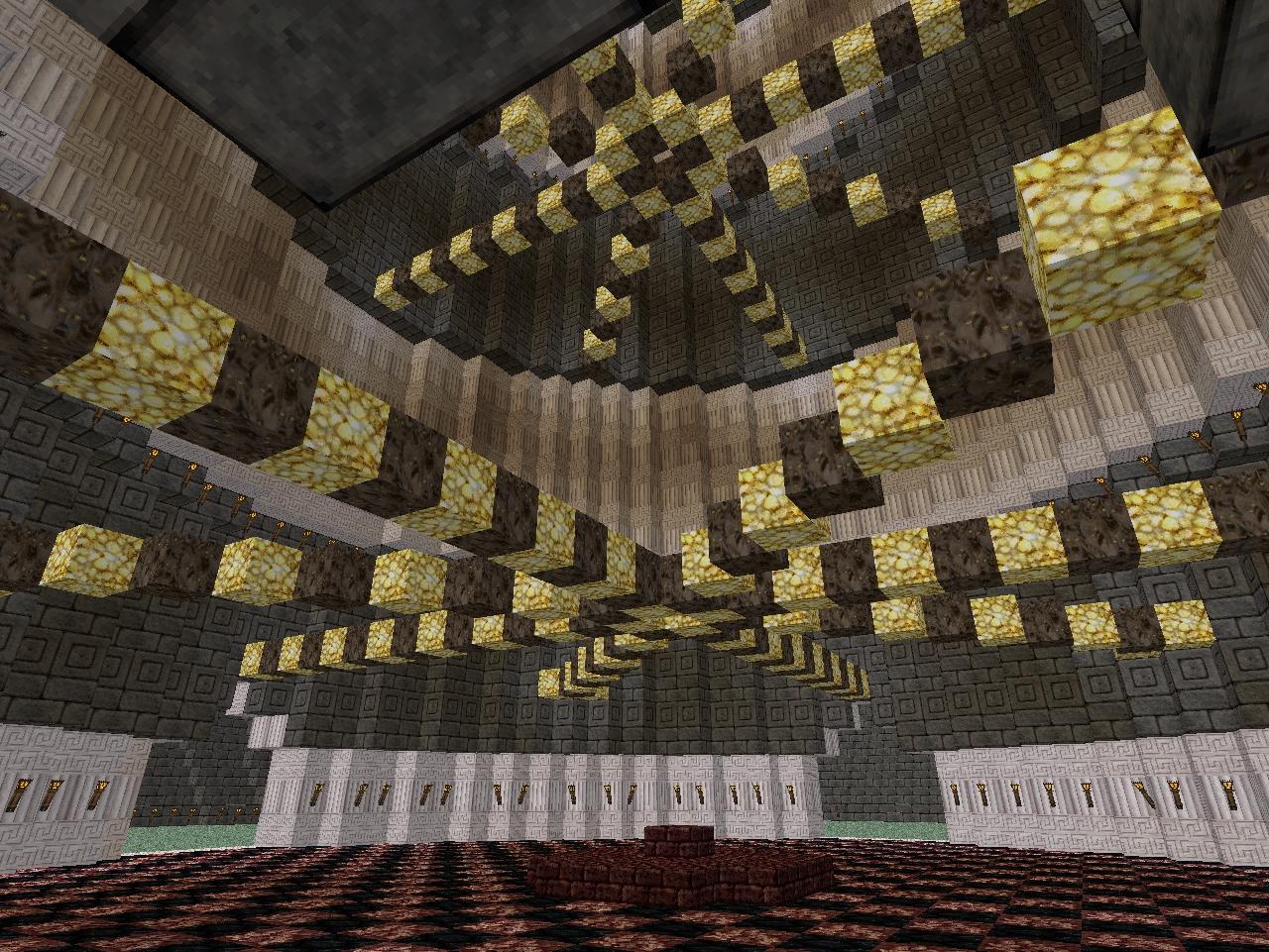 Sci-Fi Spawn Tower Minecraft Map