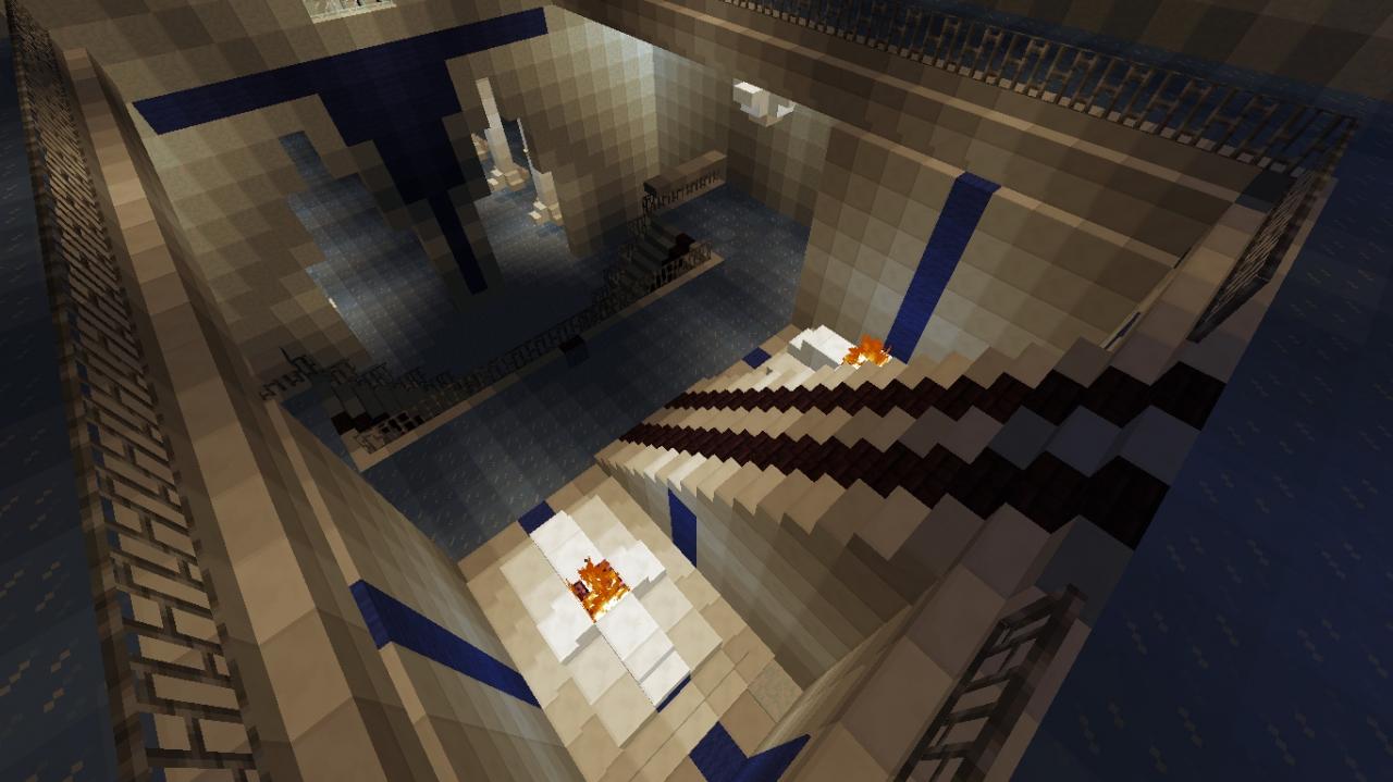 Snow castle Minecraft Map