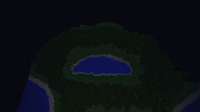 Lake Island Minecraft Map