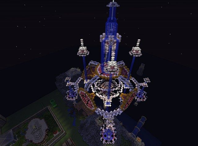 My Flying spawn Minecraft Map