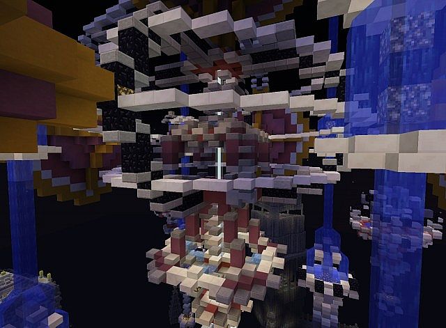 My Flying spawn Minecraft Map