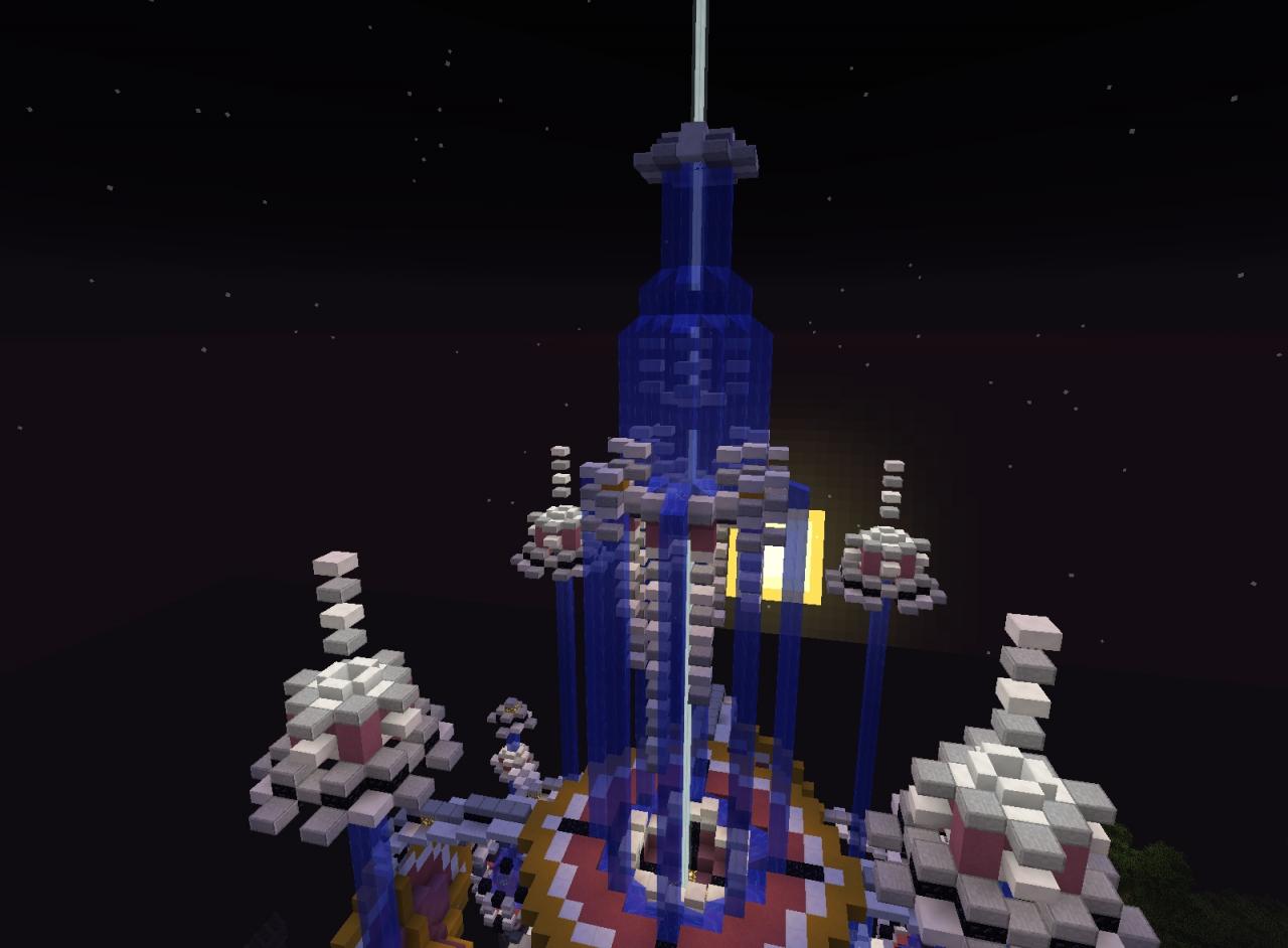 My Flying spawn Minecraft Map