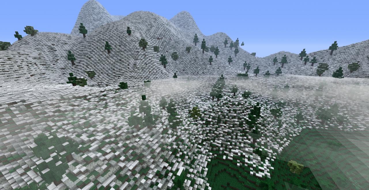 Mount Polarest: the ultimate climbing adventure map!! Minecraft Map