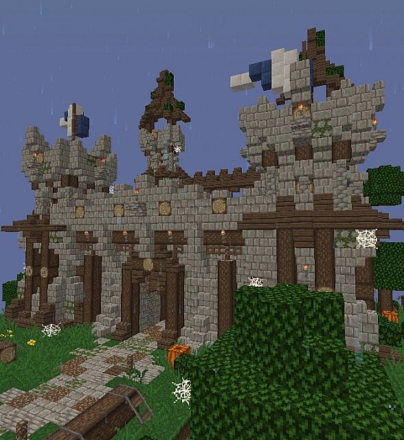 Epic Castle at SkyForge Minecraft Map