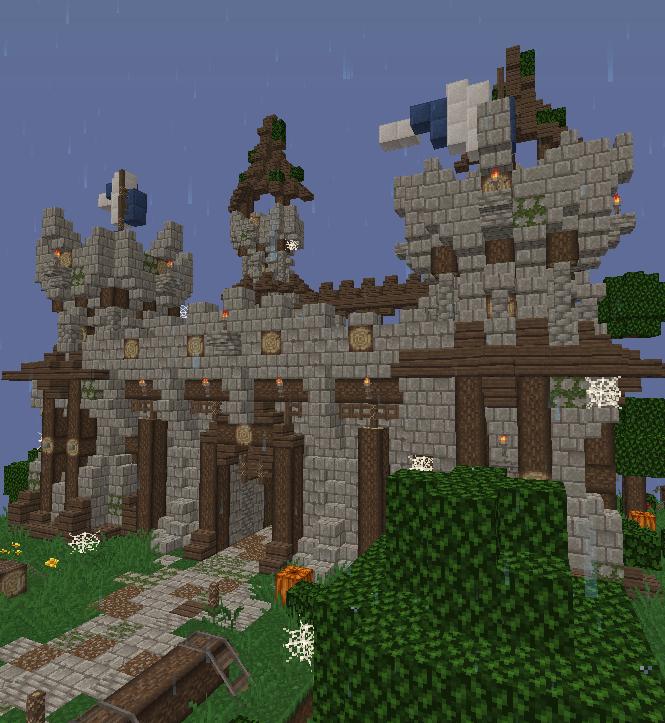 Epic Castle at SkyForge Minecraft Map