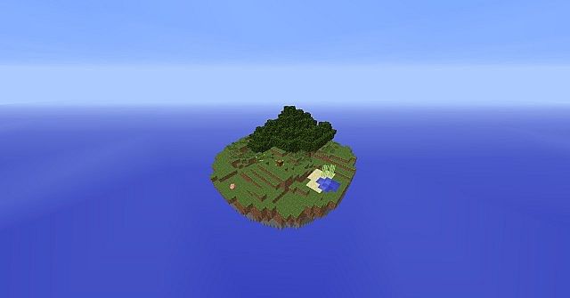 Sphere Survival -- a survival world in a shere Minecraft Map