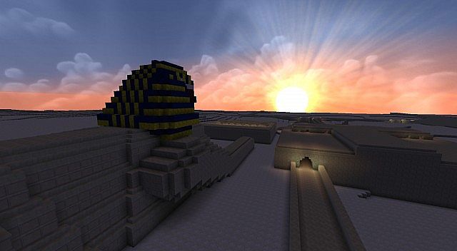 Giza Necropolis Minecraft Map