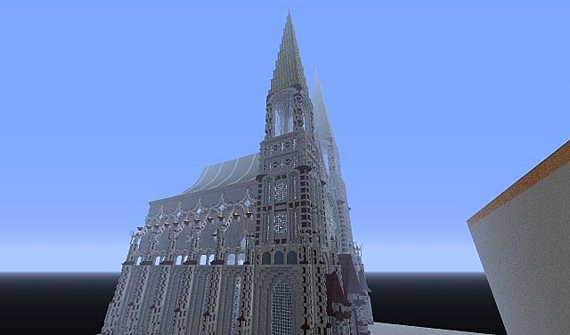 Massive Cathedral Minecraft Map
