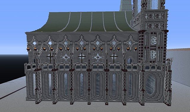 Massive Cathedral Minecraft Map