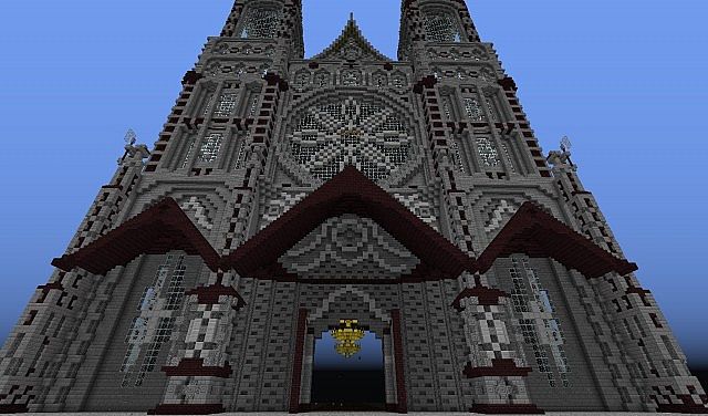 Massive Cathedral Minecraft Map