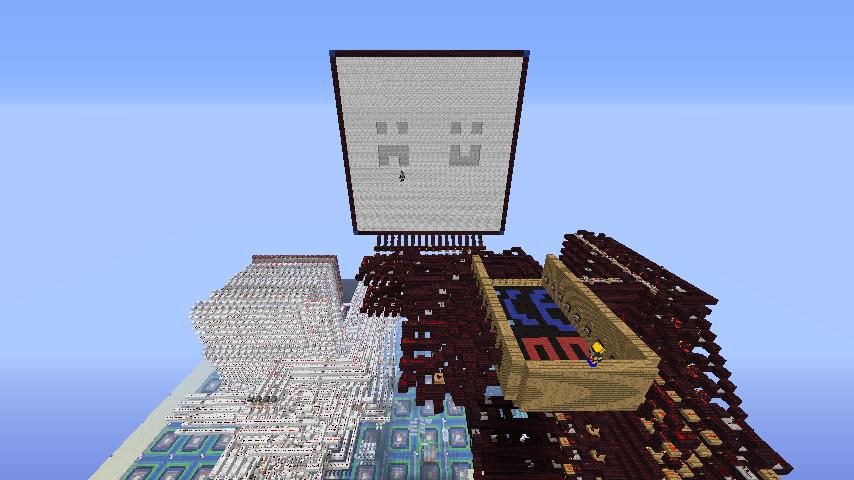 Ice-100: An 8-bit Redstone Computer! Minecraft Map