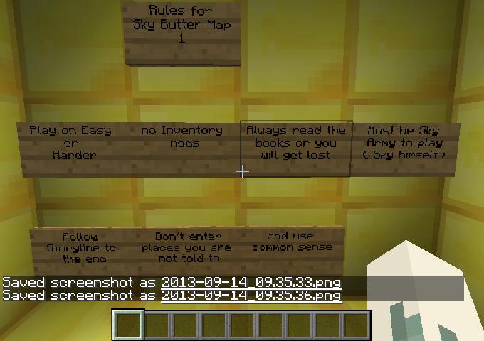 Sky Army Squid Attack Minecraft Map