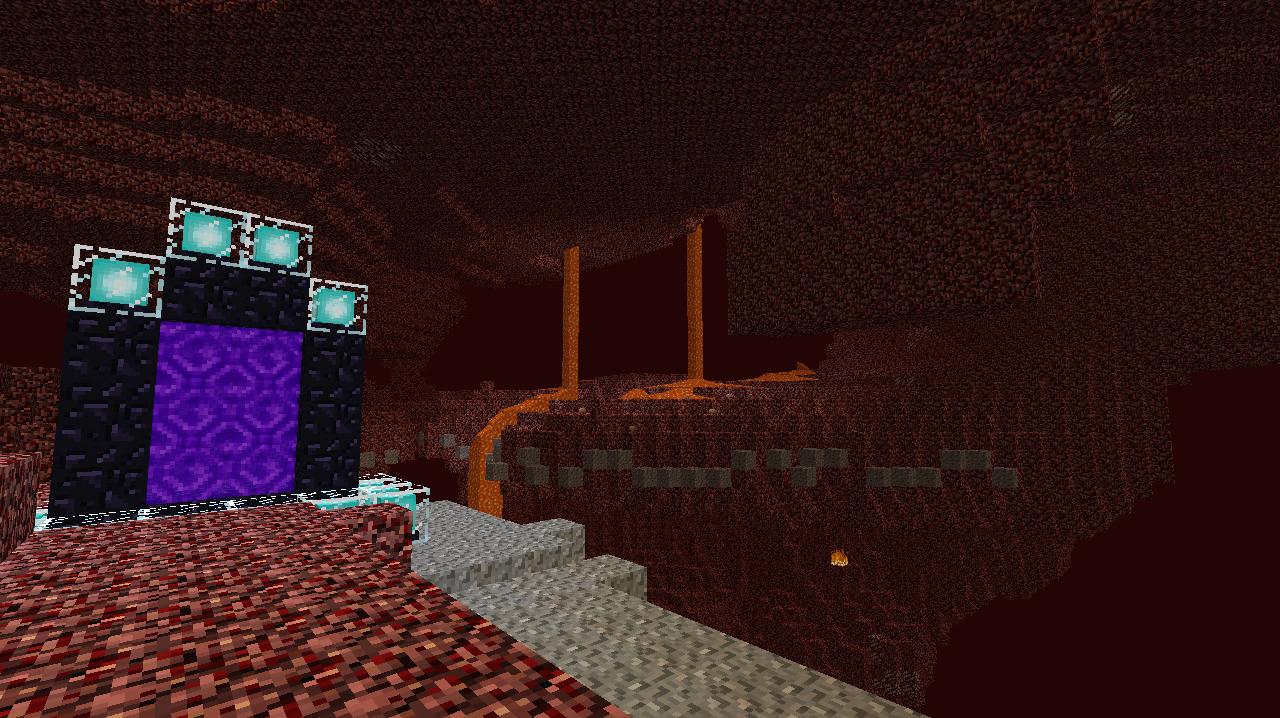 bwis10's 1.7 Nether survival Minecraft Map