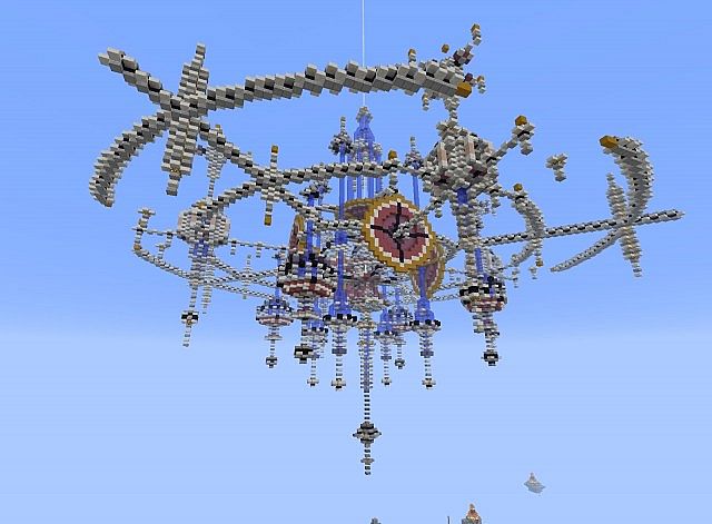 My Flying spawn Minecraft Map