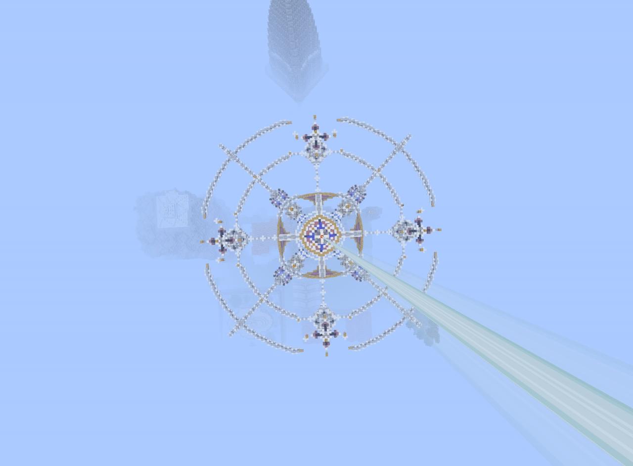 My Flying spawn Minecraft Map