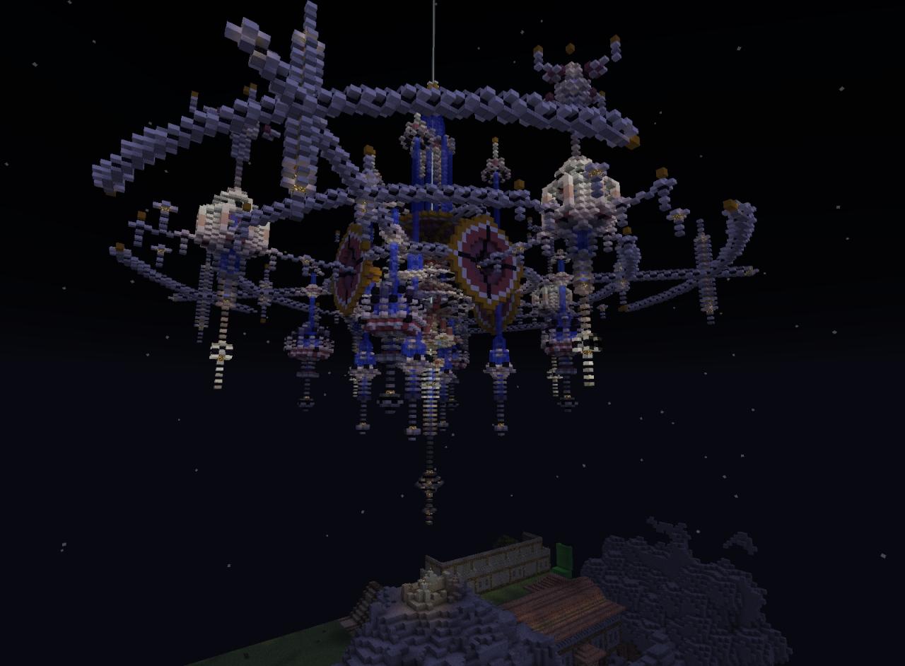 My Flying spawn Minecraft Map