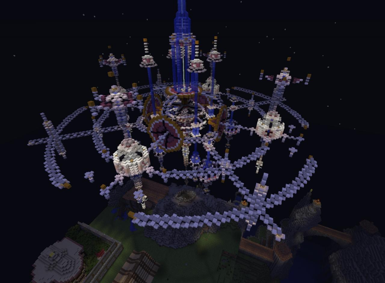 My Flying spawn Minecraft Map