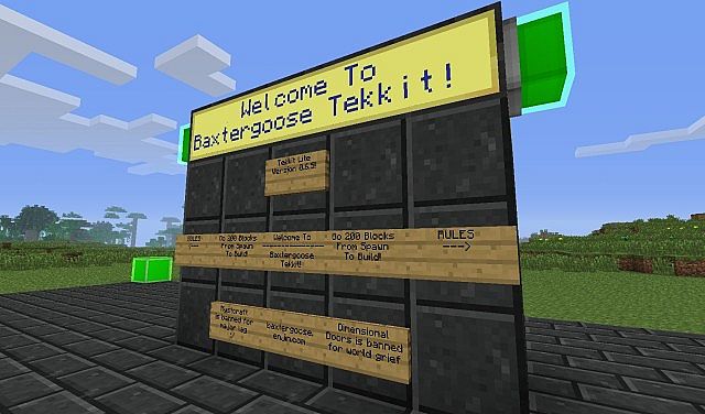 Baxtergoose Tekkit Lite -24/7 Lag Free! Minecraft Server