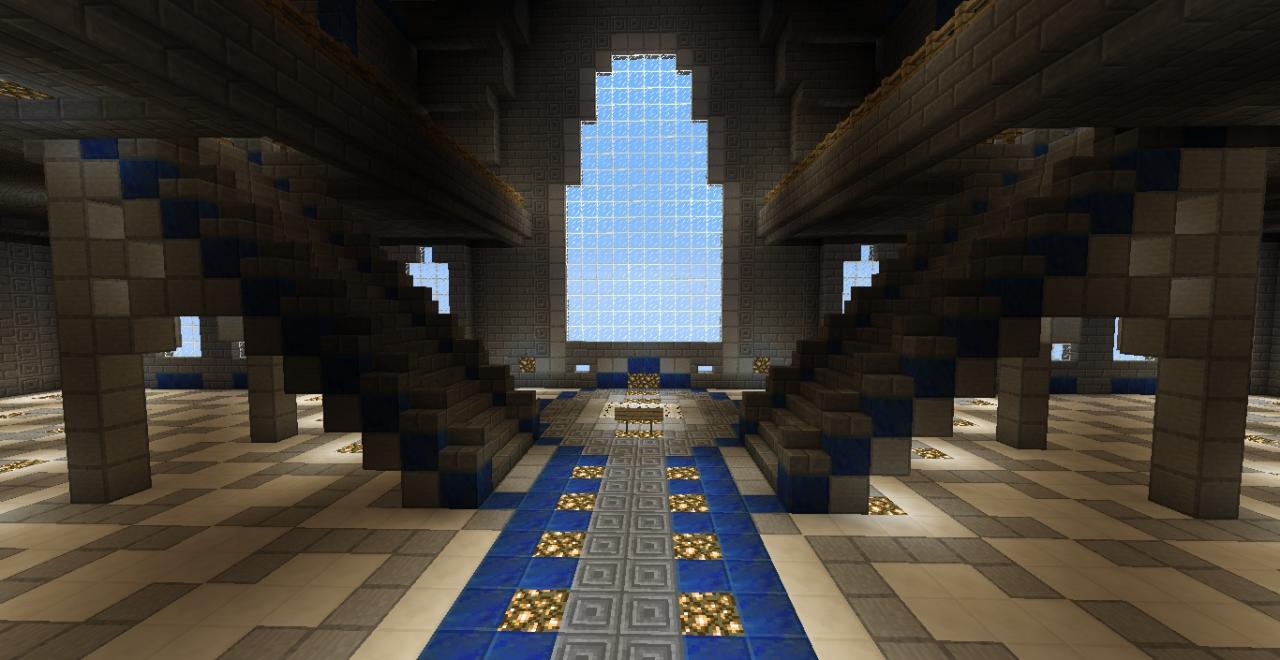 Castle with Waterfall! Minecraft Map