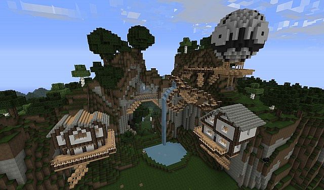 |~City on a hill~| Minecraft Map