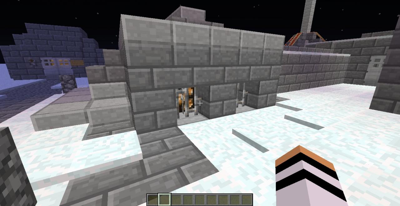 Y-7 U.S.A Arctic Research Compound and Laboratories! Minecraft Map
