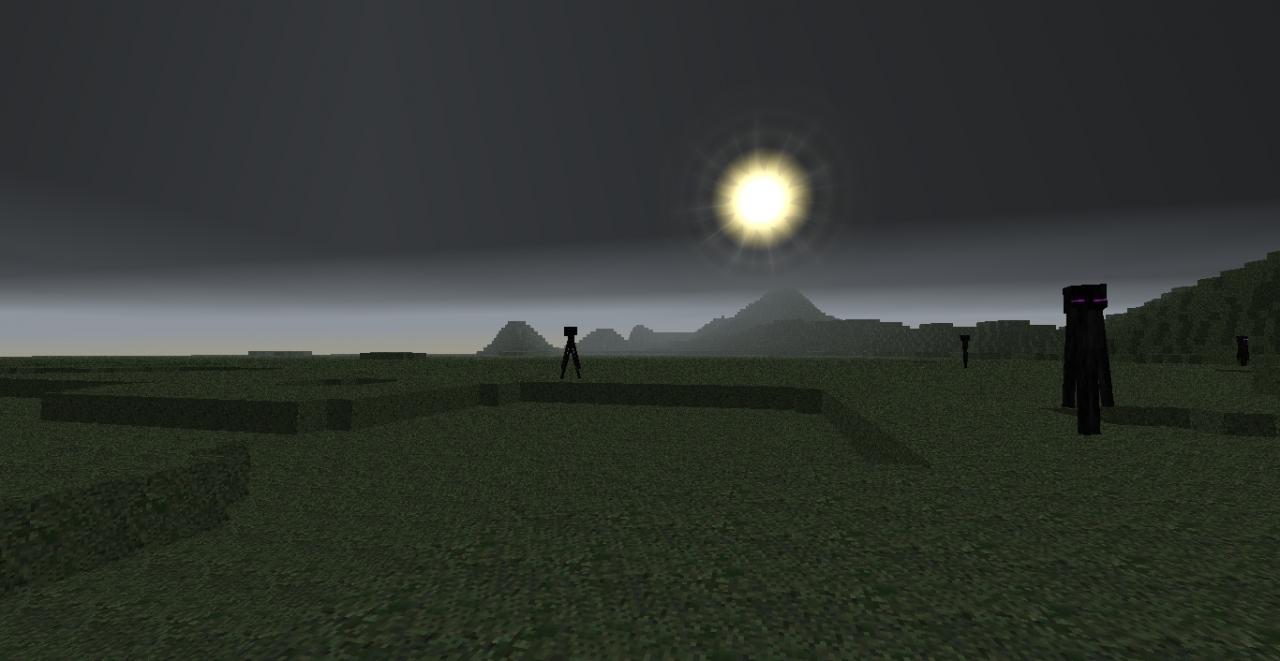 enderman end land survival Minecraft Map