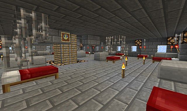 WWII/Medieval Style Fortress (1.8) Minecraft Map