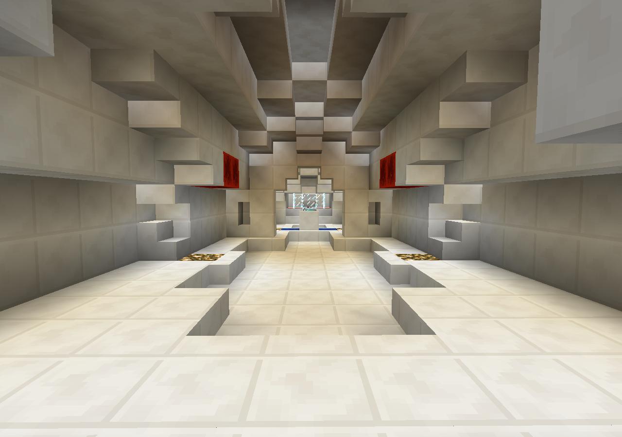 Eldar Shadow Hunter Spaceship Minecraft Map