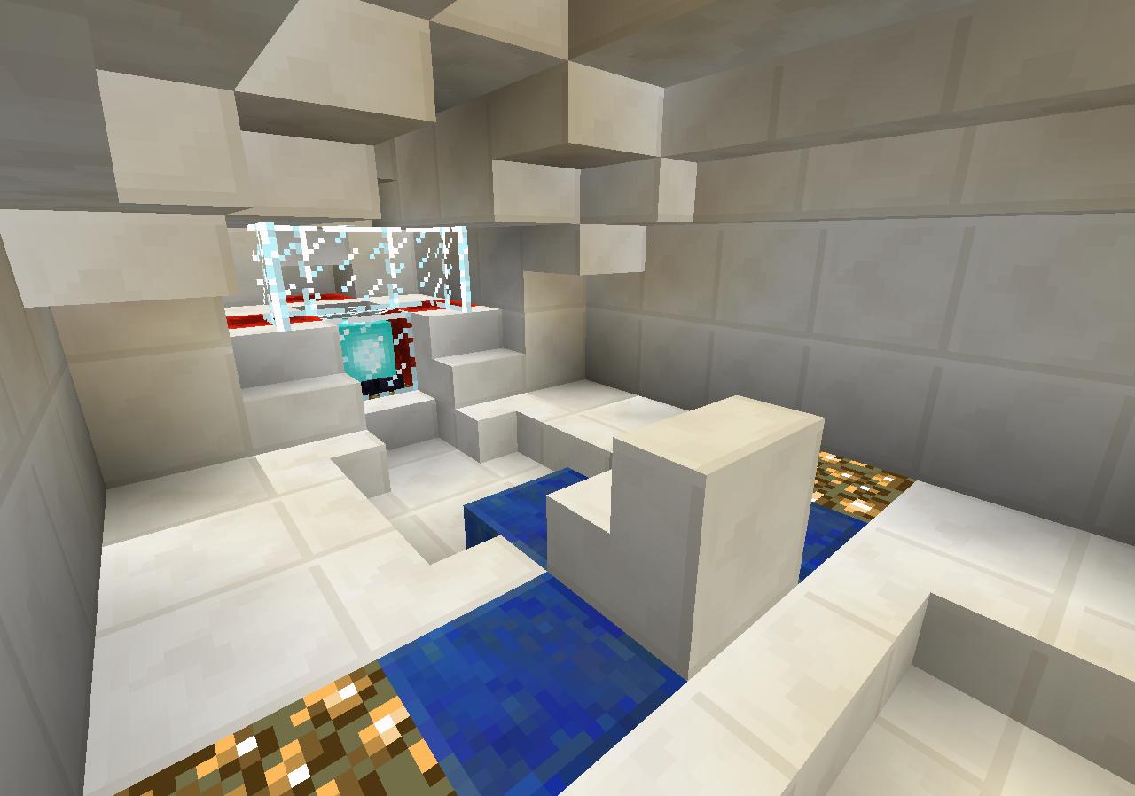 Eldar Shadow Hunter Spaceship Minecraft Map