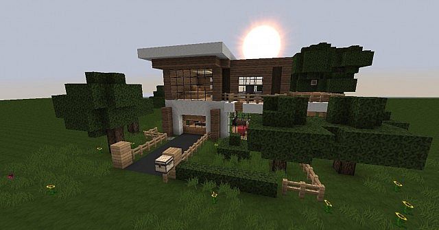 Flow" Modern House '1 Minecraft Map