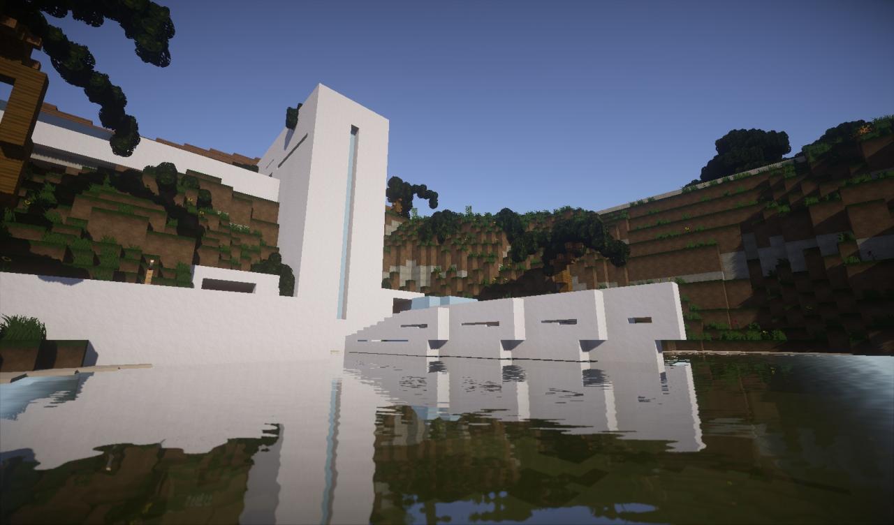 Modern Ocean-front Property Minecraft Map