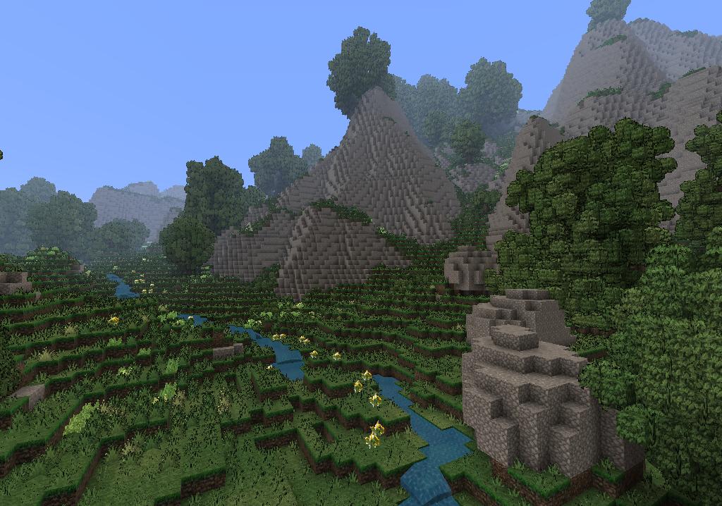 peaceful nature Minecraft Map