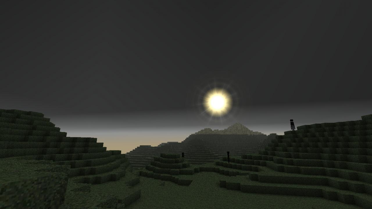 enderman end land survival Minecraft Map