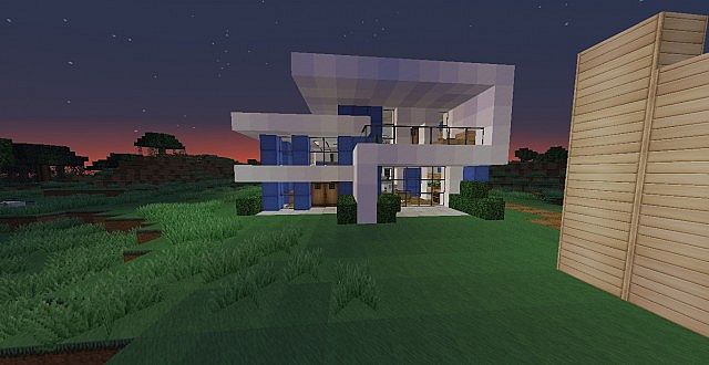 Modern House Minecraft Map