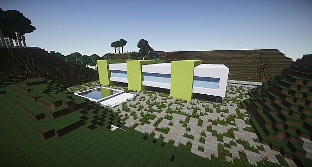 Greenery | Modern Build Minecraft Map