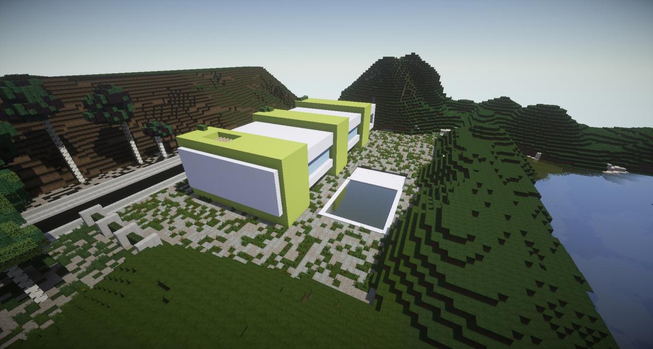 Greenery | Modern Build Minecraft Map