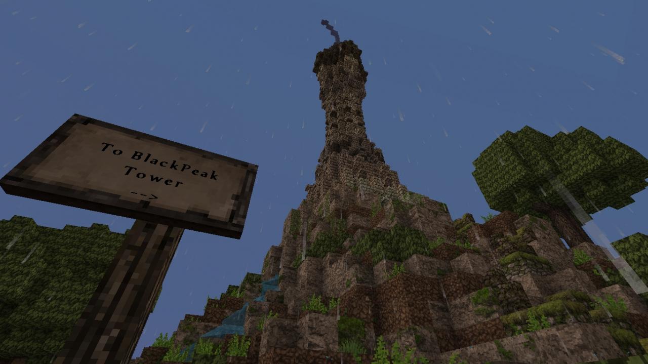 BlackPeak Tower Minecraft Map