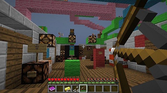 Minecraft "Bow And Arrow Shooting Range" -TLL- Minecraft Map