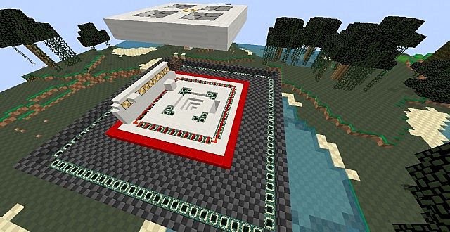 Small faction server spawn Minecraft Map